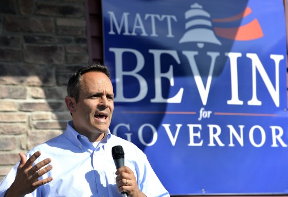 Matt Bevin's Win in Kentucky Governor Race Extends Party Dominance in South