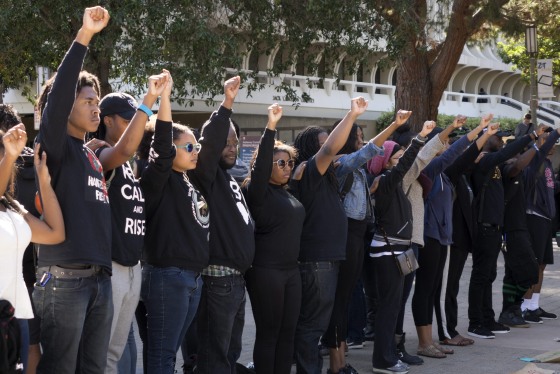 #StudentBlackOut: College Students Rally, Demand Change Across Campus