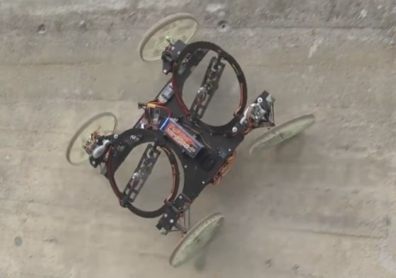 Watch Disney's Air-Propelled 'VertiGo' Robot Climb Walls With Ease