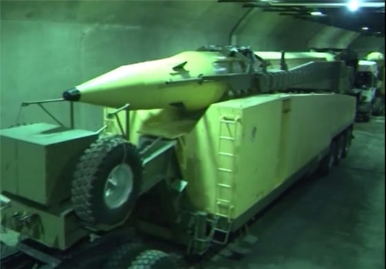 Iran State TV Shows Off Nuclear-Capable Missiles in Underground Depot