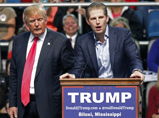 Eric Trump: My Father Will Accept Election Result 'If It's Fair'