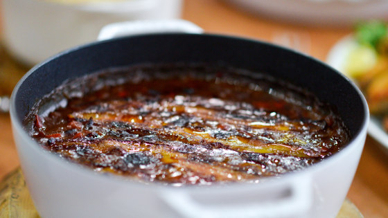 Bacon-Topped Baked Beans