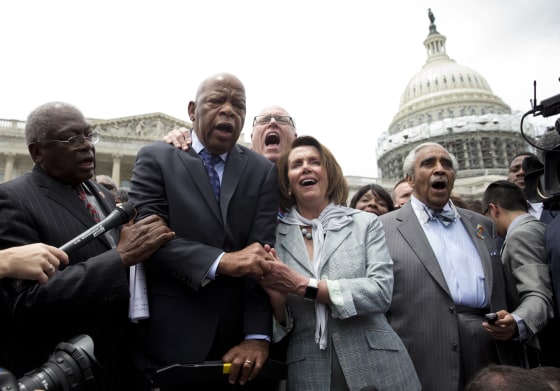 'A New Way to Fight': With Sit-In, Democrats Bypass Rules on Way to ...
