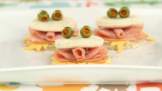 Mini Monster Sandwiches