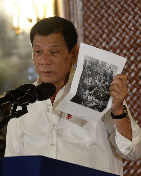 Philippine Leader Duterte Says U.S. Special Forces 'Have to Go'