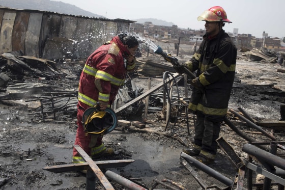 Peru: Fire Ravages Community of Amazon Natives in Lima