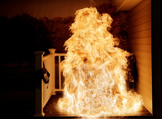 See What Happens When a Frozen Turkey Meets a Hot Deep Fryer