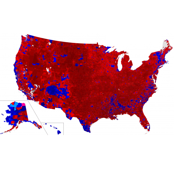 See How Your Neighborhood Voted in 2016