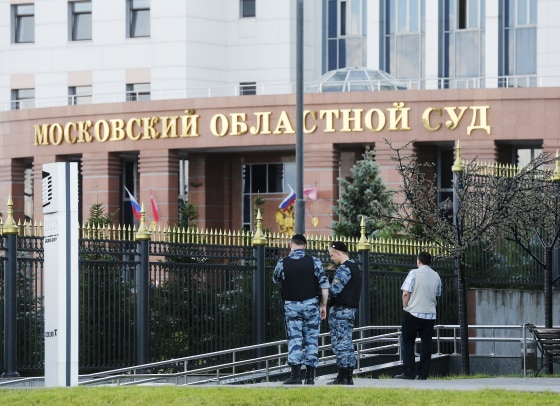 Three Suspects Killed After Seizing Guard's Weapon in Moscow Court ...