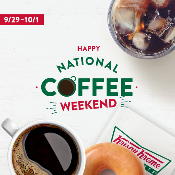 National coffee day 2020 krispy kreme store