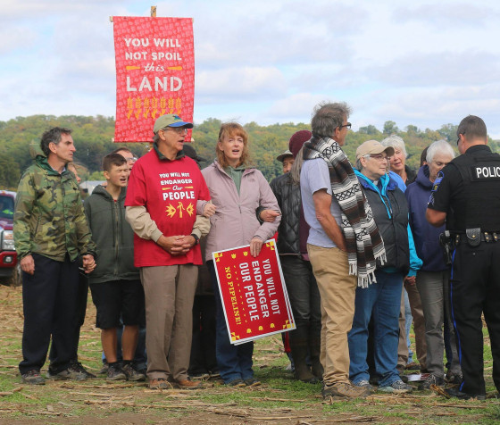 23 Protesters Arrested at Nuns' Chapel in Pipeline Construction Zone
