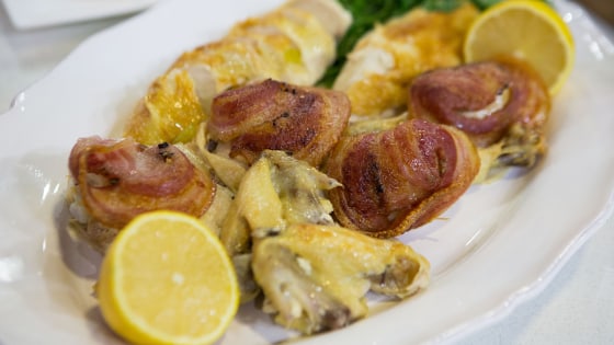 Siri Daly's Roast Chicken with Pancetta Recipe