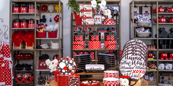 Disney's home store is full of items for the whole family
