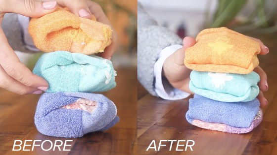 How to fold socks so your drawer is organized once and for all