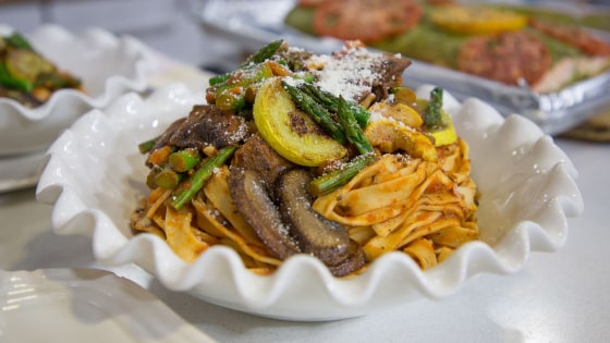 Sami Kotb's Fettuccine Primavera Recipe