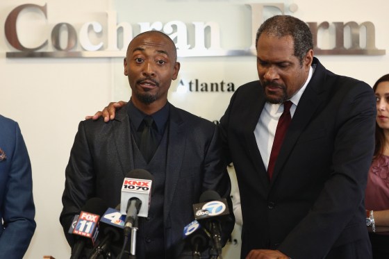 Black actor Darris Love held for seven hours after he is mistaken for ...
