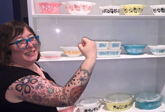 Pyrex tattoos are the craziest new trend for die-hard fans