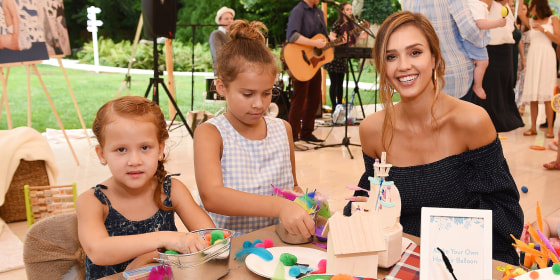 Jessica Alba reveals why her daughters are ‘perfect age’ to help with ...