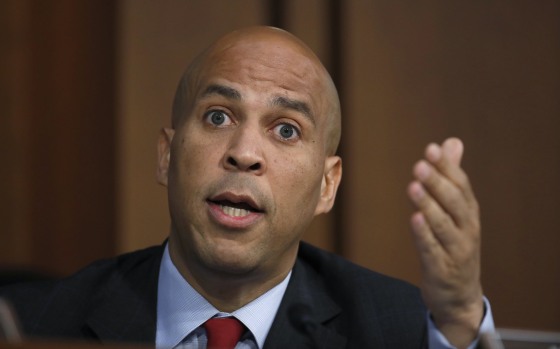 Cory Booker, a possible 2020 candidate under attack from Trump, heads ...