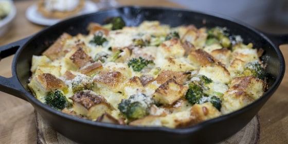 Broccoli and Cheese Strata Recipe