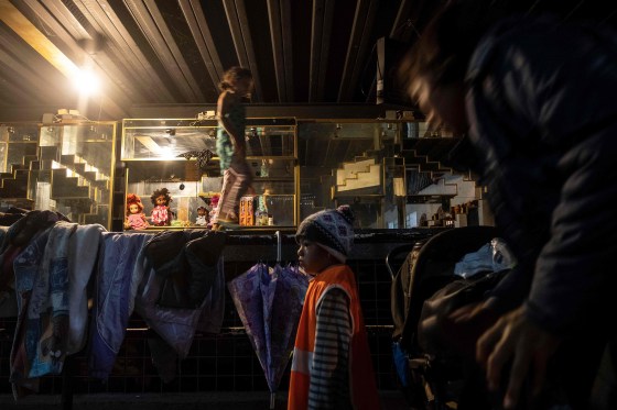 Holidays at a Tijuana migrant shelter: Anxious children, determined moms