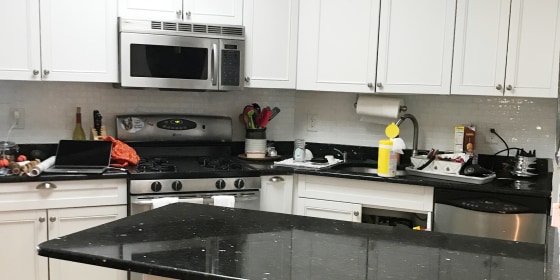 See this rental kitchen transform with contact paper