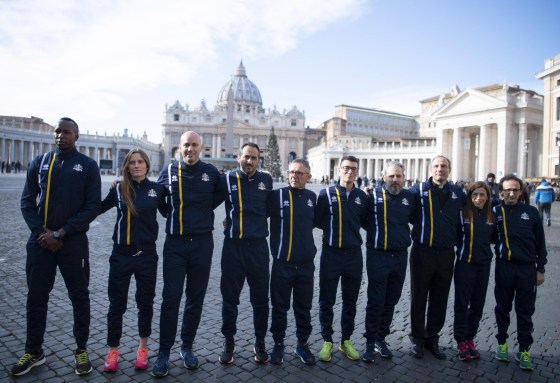Vatican new track team of nuns, priests targets Olympics