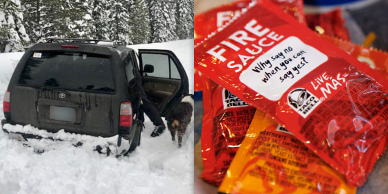 Man trapped in the snow for 5 days survived on Taco Bell hot sauce