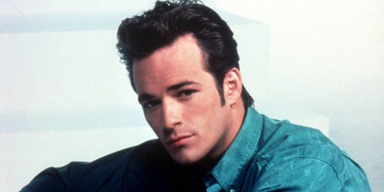 Luke Perry's sideburns are part of what made him a star