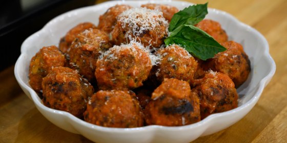 Michael Symon's Ricotta Meatballs Recipe
