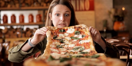 New York pizzeria shares its recipe for giant 6-foot-long pizza