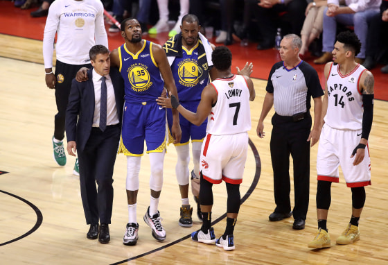 Kevin Durant posts Instagram from hospital bed after Achilles' tendon ...