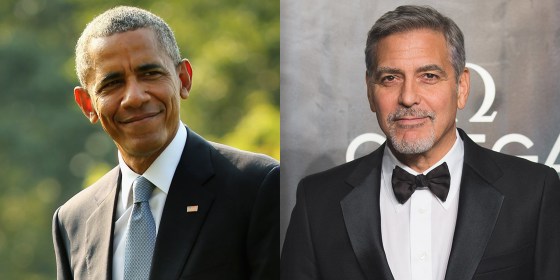 Barack Obama and George Clooney hang out in Italy — see the pics!