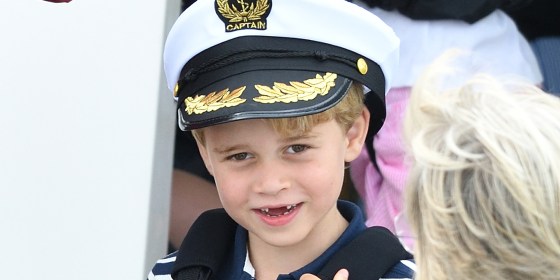 Prince George and Princess Charlotte appear at King's Cup Regatta