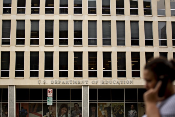 African American employee's office vandalized inside Education Department