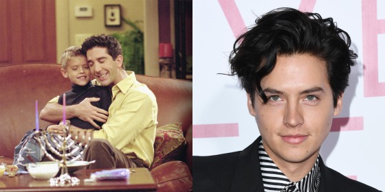 Cole Sprouse (aka Ross' son, Ben!) returns to 'Friends' couch — see the ...