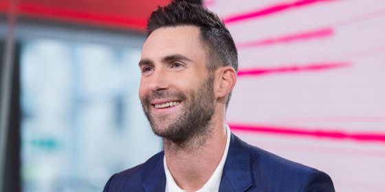 Adam Levine's new haircut is a braided mohawk
