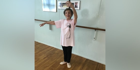 100-year-old dance teacher shares longevity tips: Exercise, olive oil ...