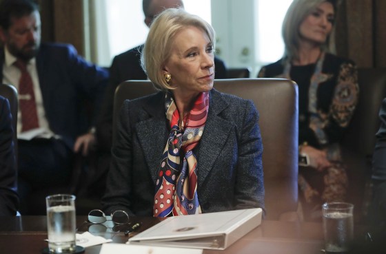Education Secretary Betsy DeVos held in contempt of court in student-loan forgiveness dispute