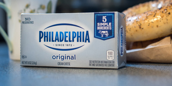 Philadelphia cream cheese isn't actually from Philly