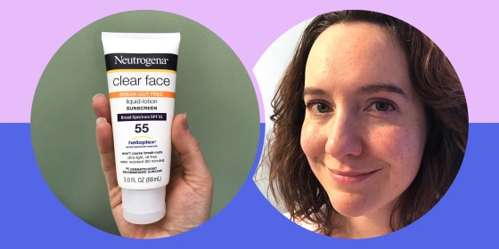 This Neutrogena face sunscreen keeps my skin protected