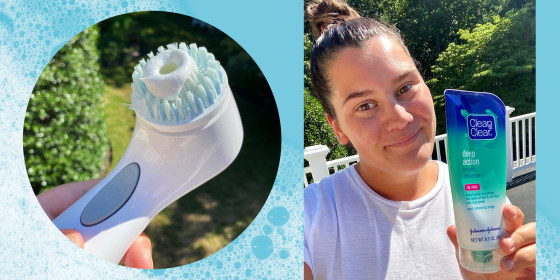 This Clean and Clear face wash improved my skin drastically