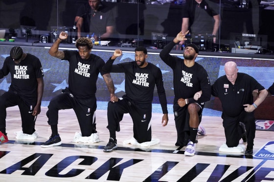 Basketball players are pushing for racial justice, but commentary can ...