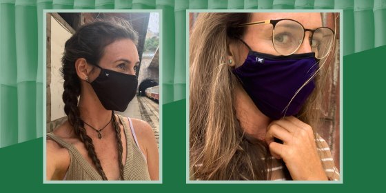 You can comfortably wear this bamboo face mask for hours