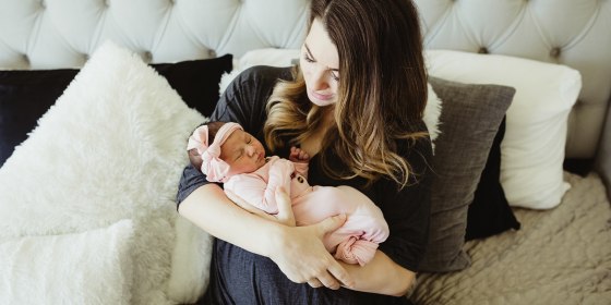Anna Victoria struggled to bond with baby after C-section