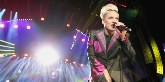 Pink claps back at those who told her to keep her opinion to herself ...
