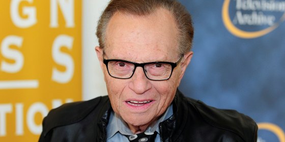 Larry King was open about his wish 'to be frozen' after his death