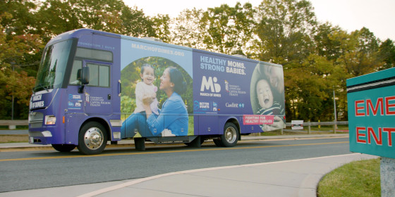 How mobile units are helping women in maternity care deserts
