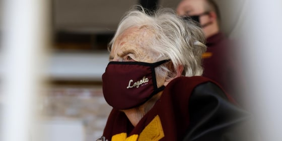 Sister Jean is a good luck charm for Loyola's basketball team
