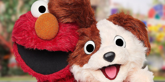 Elmo's puppy Tango debuts on Sesame Street this season